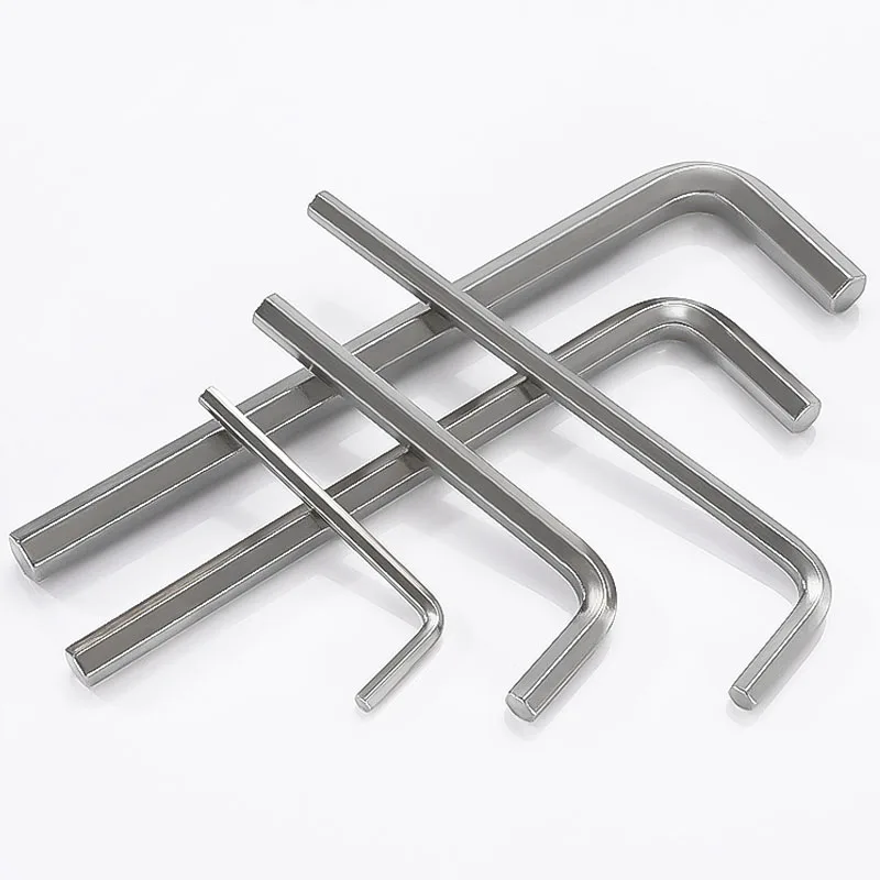 1-10pcs-Set-Hexagon-Allen-Key-Wrench-Nickel-plated-Anti-rust-L-Shape ...