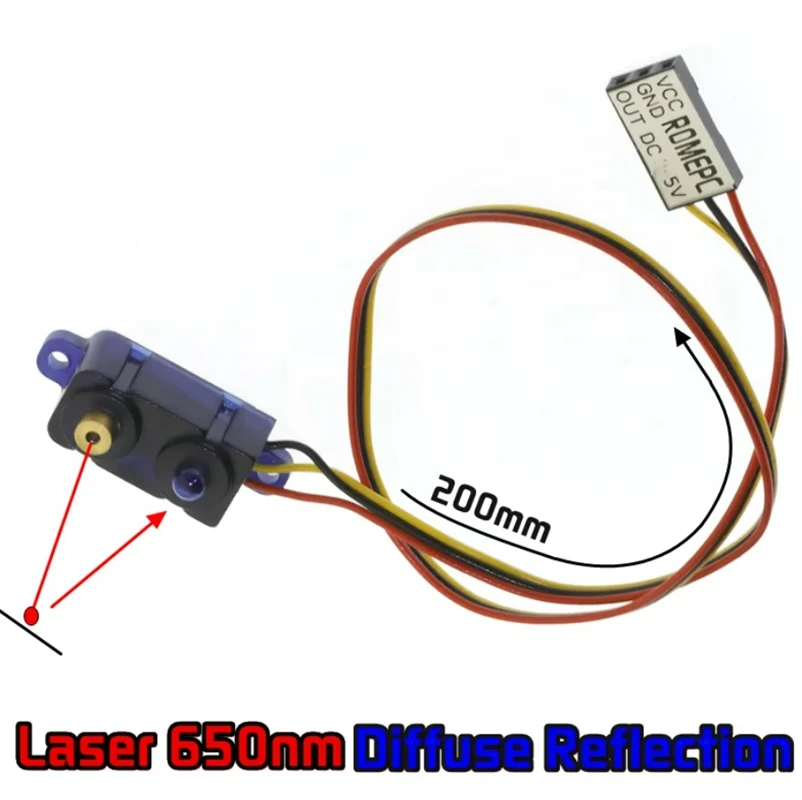 Sensor-de-reflexi-n-difusa-l-ser-Mini-5V-5MM-10MM-20MM-30MM-JG-4050 ...
