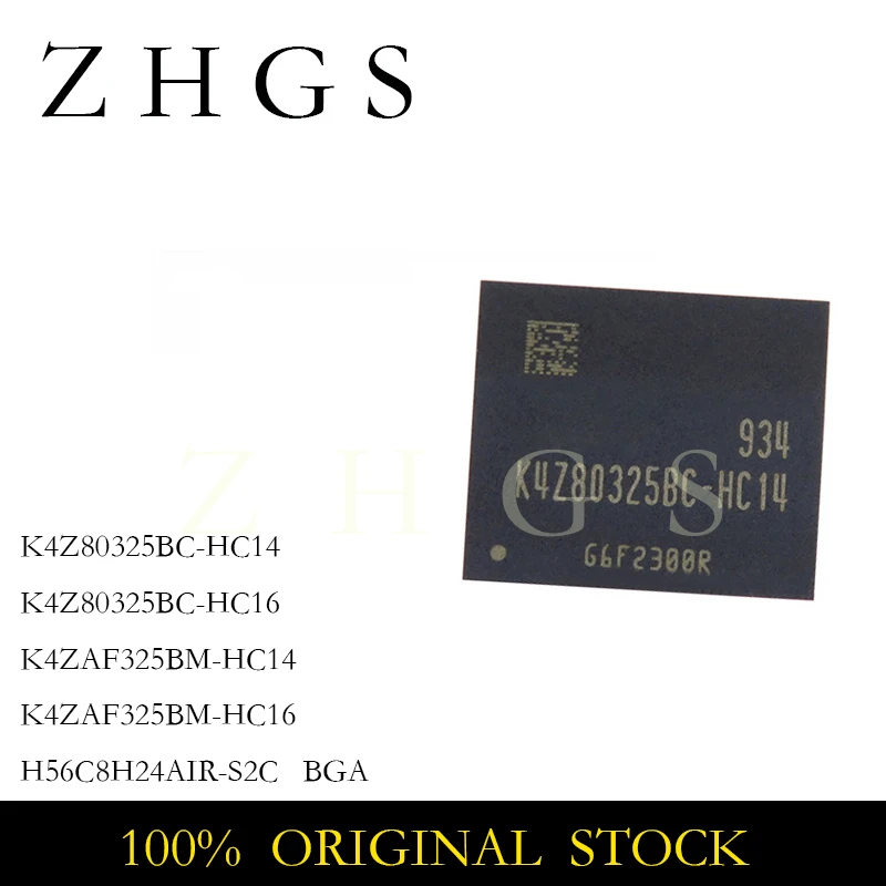 100% TEST K4Z80325BC-HC14 K4Z80325BC-HC16 K4ZAF325BM-HC14 K4ZAF325BM-16 ...