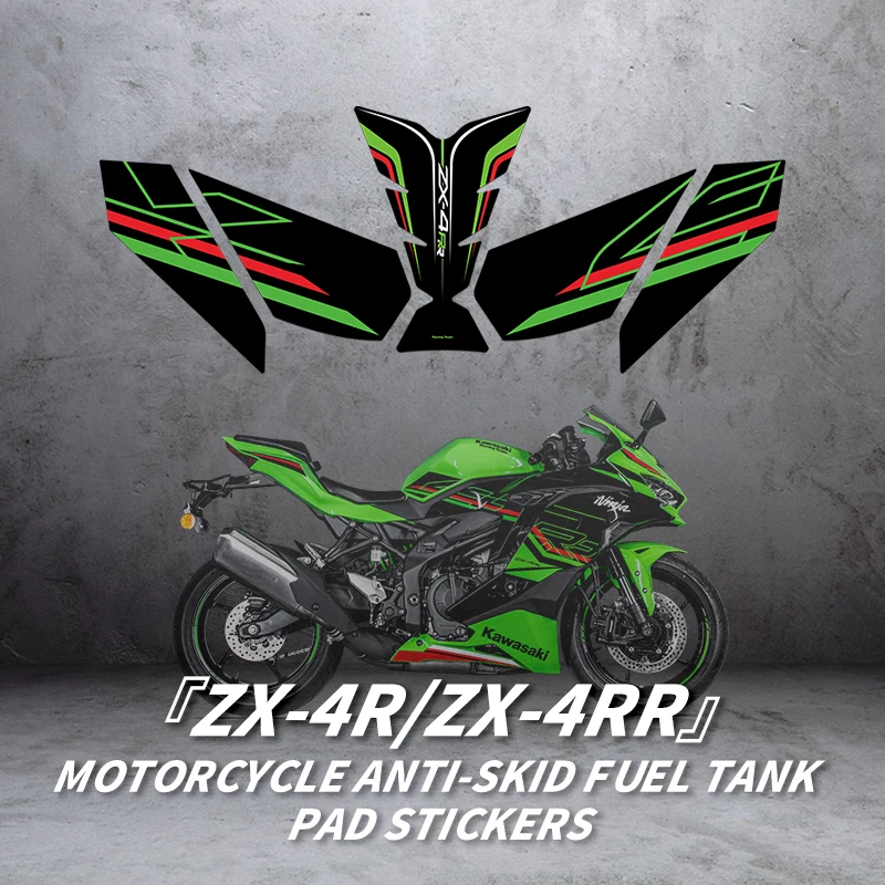 For-KAWASAKI-ZX4R-4RR-Motorcycle-Accessories-Gas-Fuel-Pad-Decoration ...