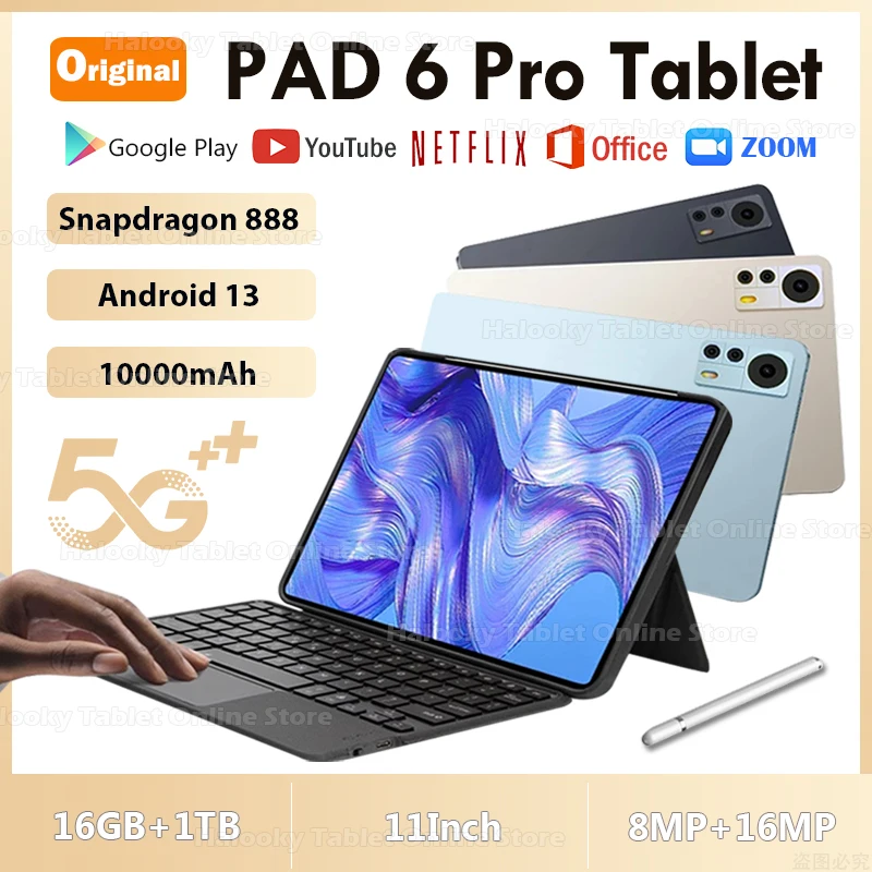 Tableta-Pad-6-Pro-versi-n-Global-Tablet-con-Snapdragon-2024-Android-13 ...