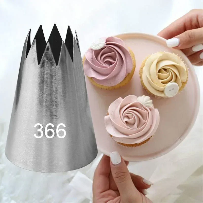 366-Large-Open-Star-For-DIY-Meringue-Cookies-Piping-Nozzle-Cake ...