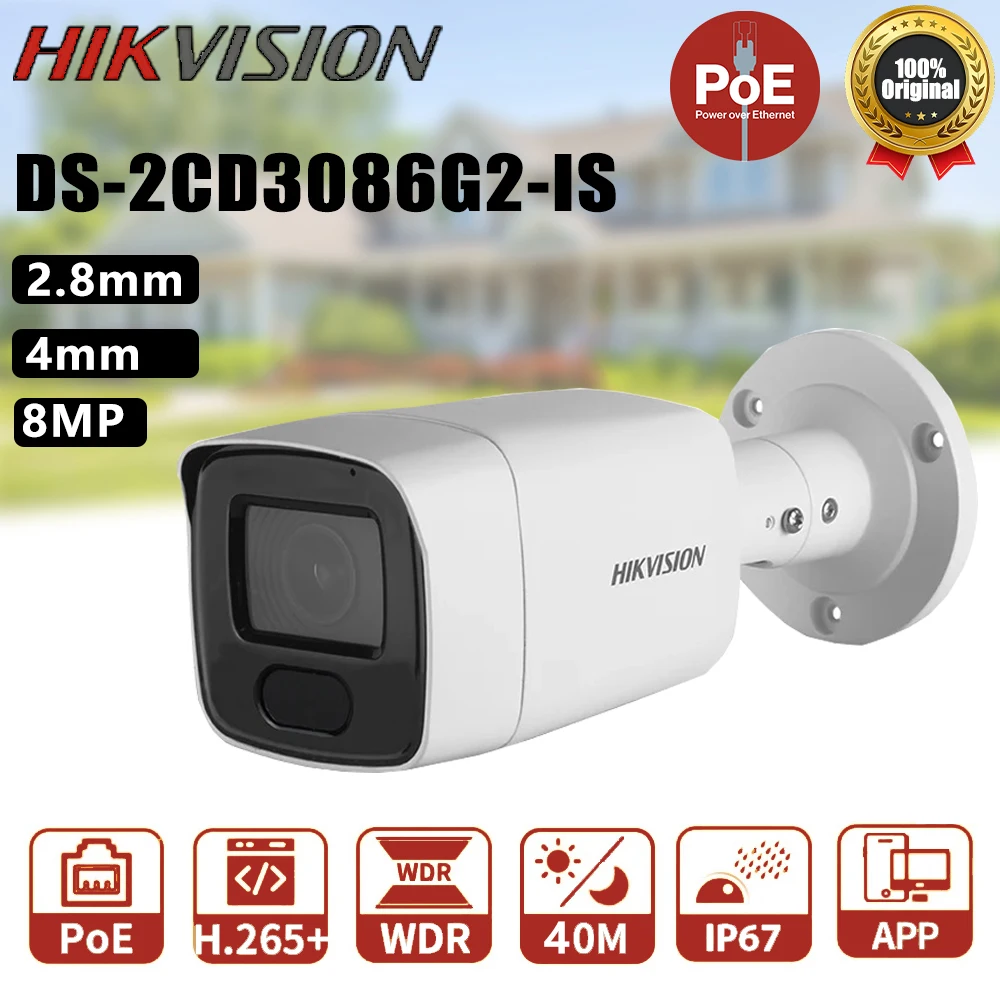 Hikvision-DS-2CD3086G2-IS-4K-AcuSense-Bullet-PoE-8MP-C-mera-IP ...
