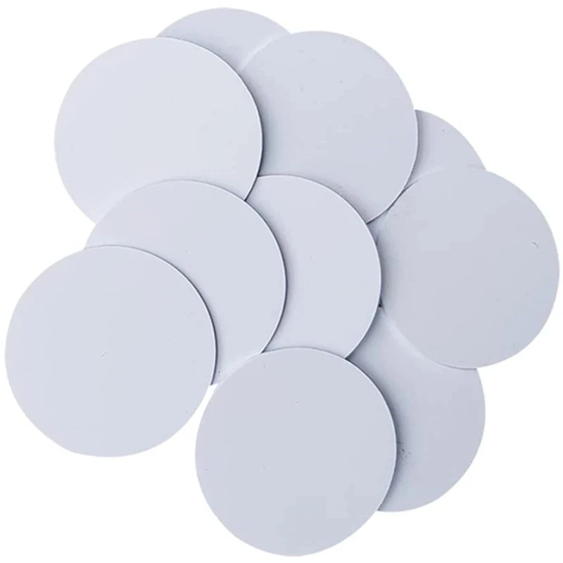 25MM Round ID 125KHz RFID PVC Coin Tag Prgrammable Rewritable T5577 ...