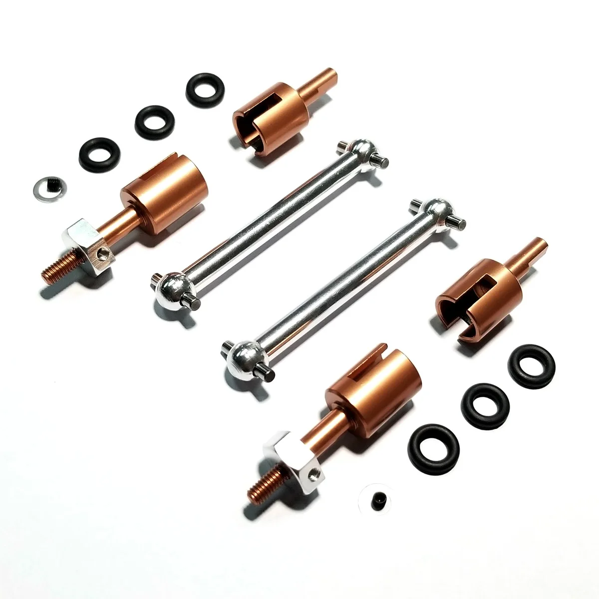 Aluminum alloy differential cup / dog bone / axle cup For Tamiya DT-02 ...