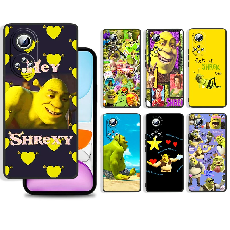 Película Anime Shrek Art Phone Case para Honor 70 60 SE 50 X8 X7 X30 ...