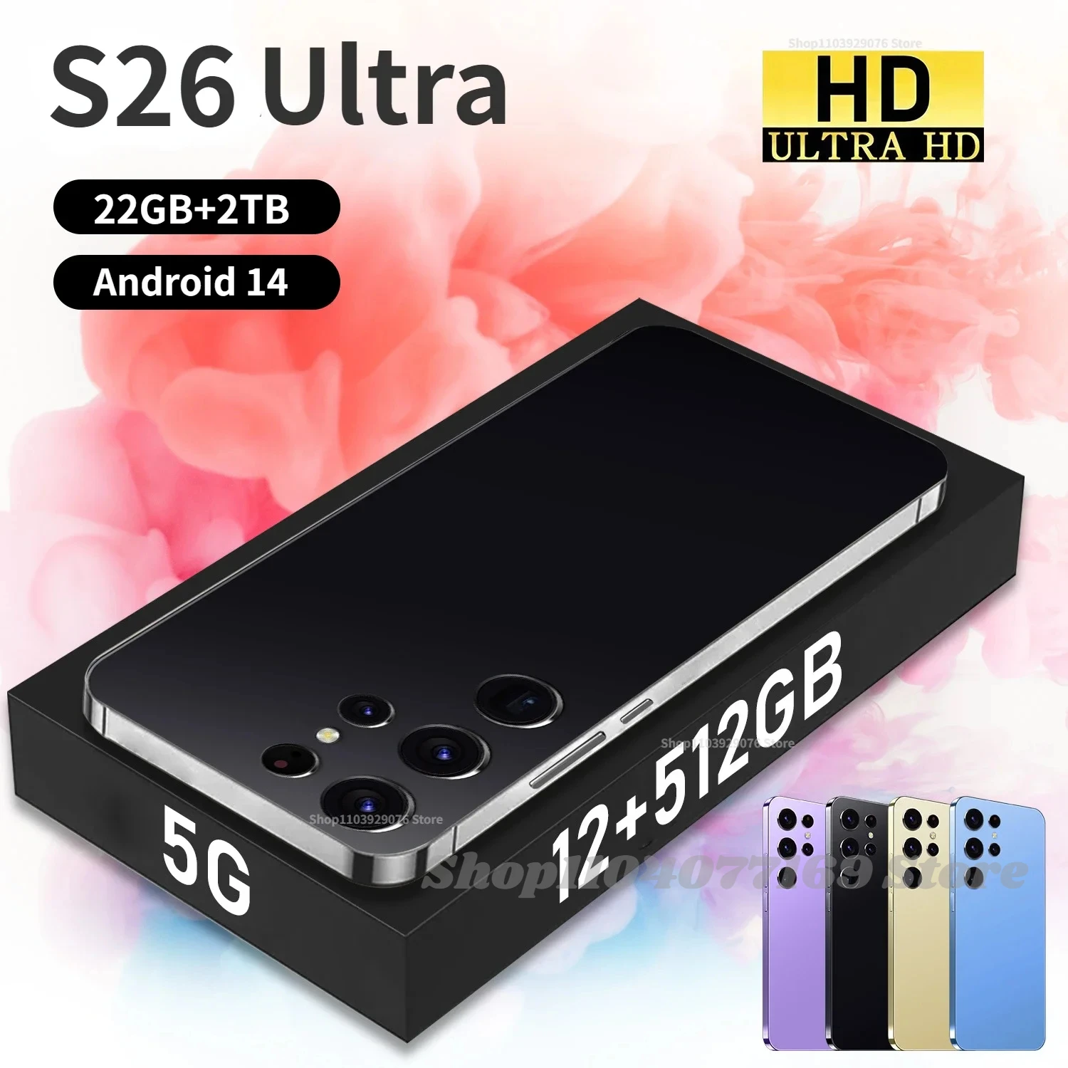 Nuevo-S26-Ultra-Smartphone-5G-Original-Android14-7-3-pulgadas-pantalla ...