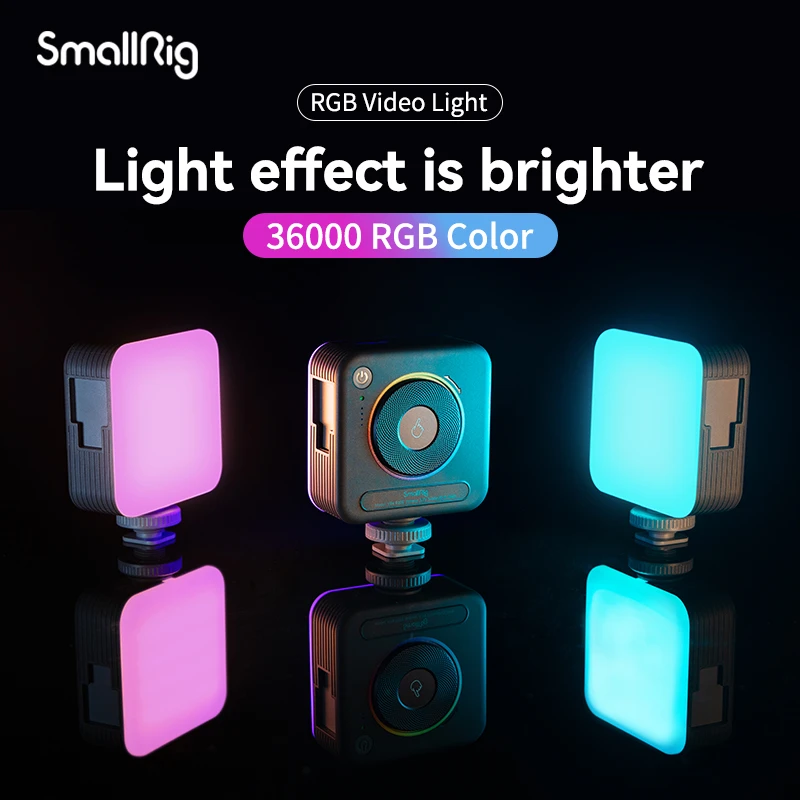 Rgb Portable Led Light | Led 160 Portable Light | Smallrig Pix M160 Rgb ...