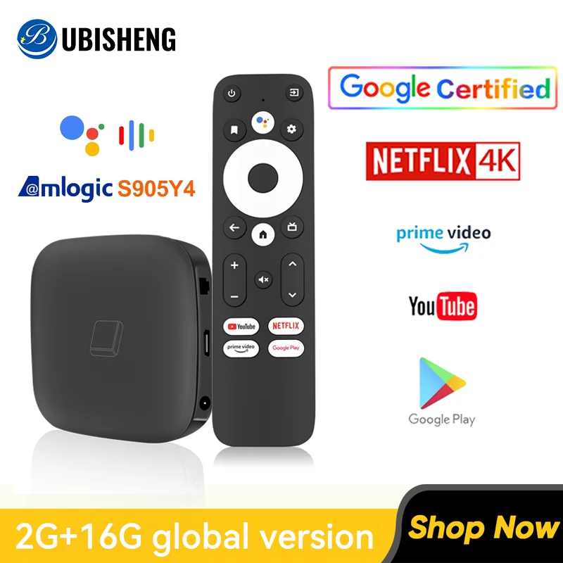 UBISHENG 안드로이드 11 TV 박스, 하코 프로, 구글 인증 2 + 8GB RAM 4K 넷플릭스 HD 스트리밍 미디어 플레이어 5G 듀얼 와이파이 셋톱 박스 ...