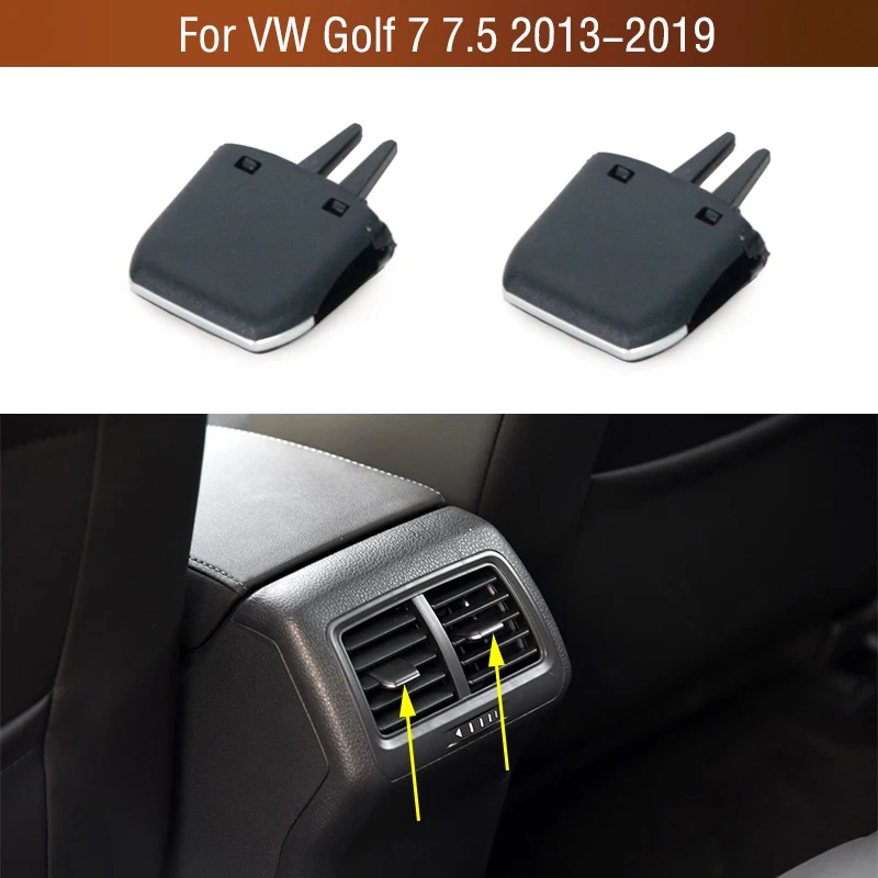 Rear Air Conditioner Outlet A/C Air Conditioning Vents Tab Clip For VW ...