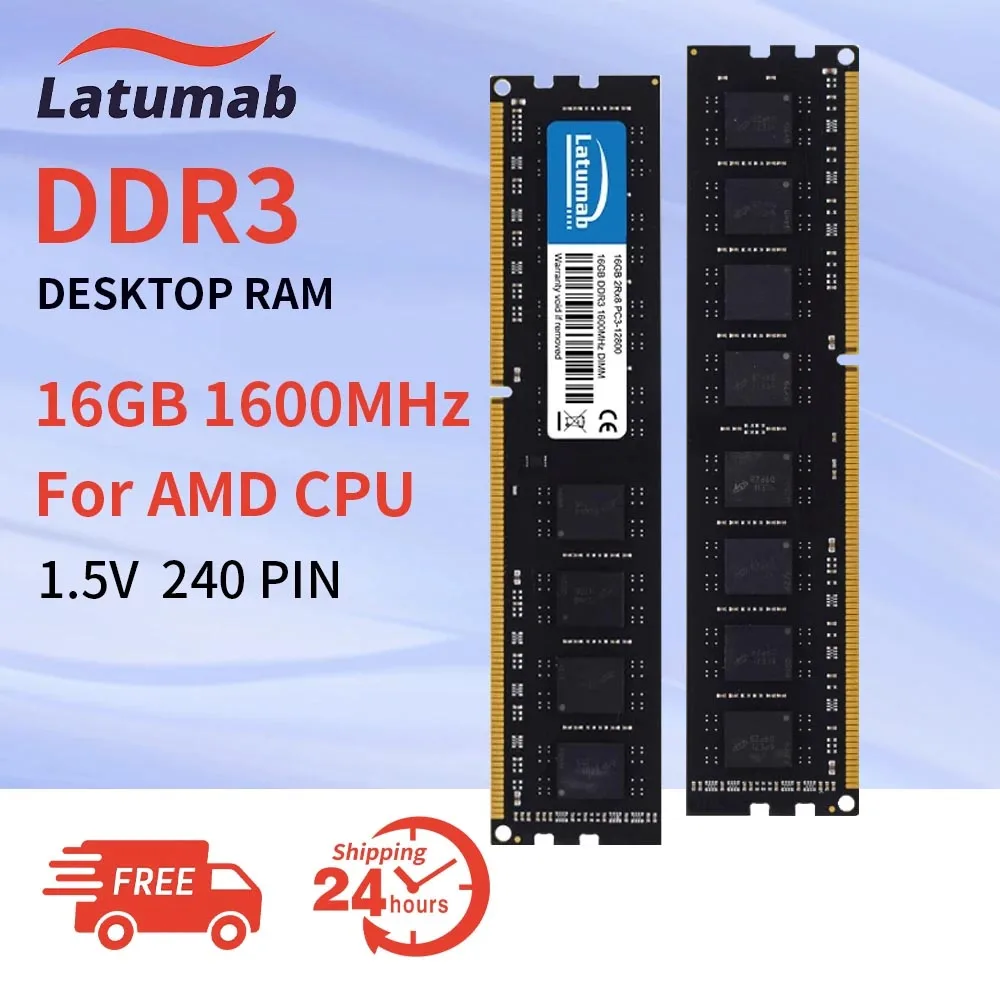Latumab-Memoria-RAM-DDR3-16GB-1600MHz-PC3-12800-for-AMD-CPU-Motherboard ...