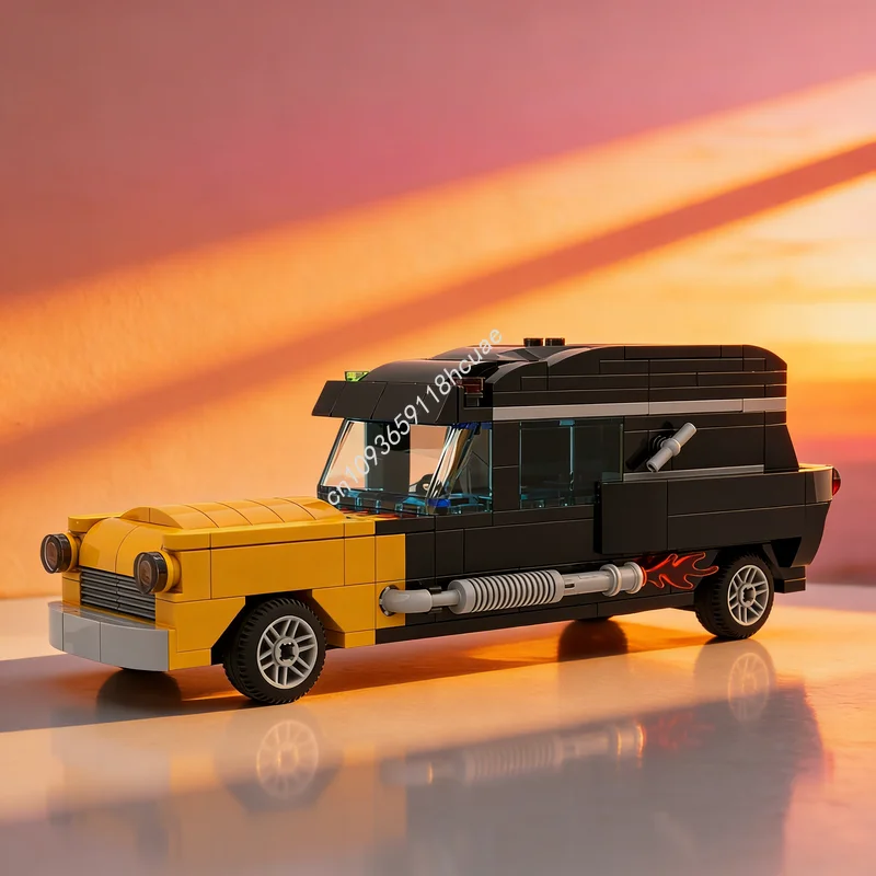 257pcs MOC Simpsons Hit Run Hearse Collectible Minifigures The Model ...