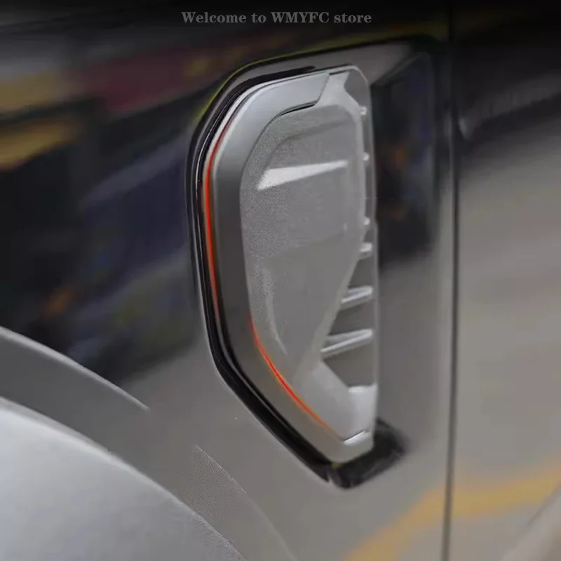 For-Ford-RANGER-2023-2024-Side-Leaf-Plate-Cover-Front-Fender-Skirts ...