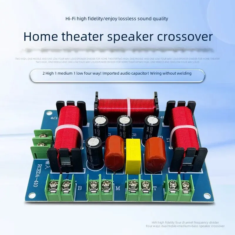4-channel-Home-Theater-Speaker-Amplifier-High-quality-Sound-Splitter ...