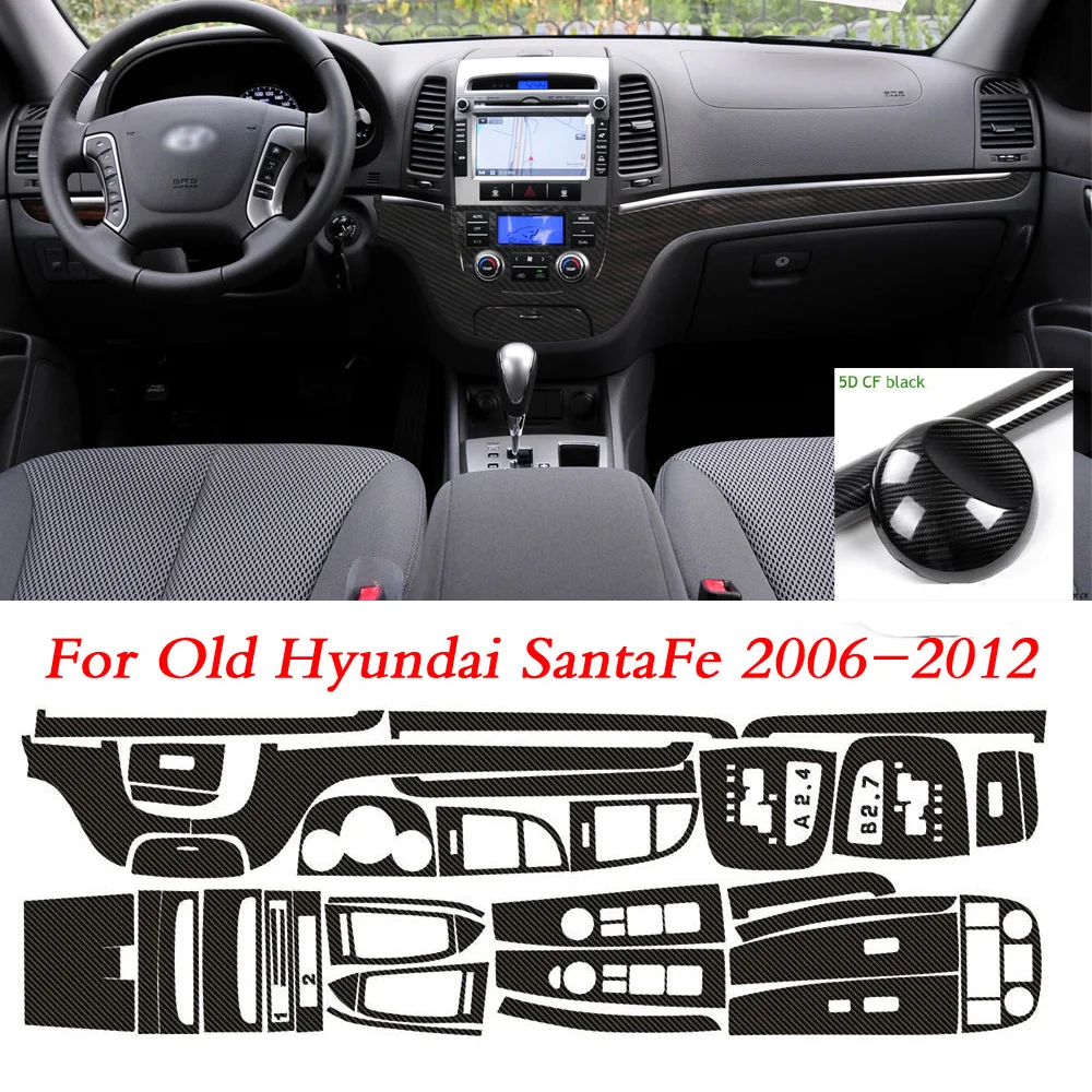 For-old-Hyundai-Santa-Fe-2006-2012-Interior-Central-Control-Panel-Door ...