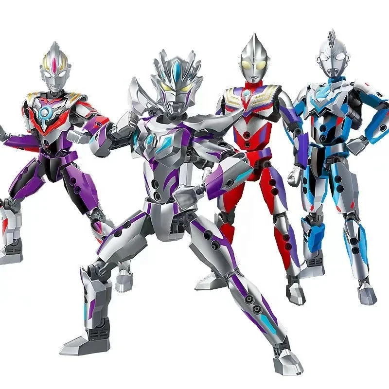 Qman-Bricks-Toys-Dija-Ultraman-Model-Boy-Action-Figures-Anime-Children ...
