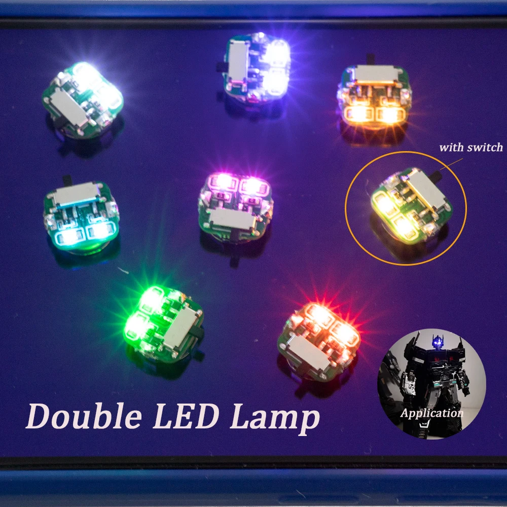 2pcs-Single-Double-LED-Lamp-Switch-Control-Toys-No-Need-Magnet-Multi ...