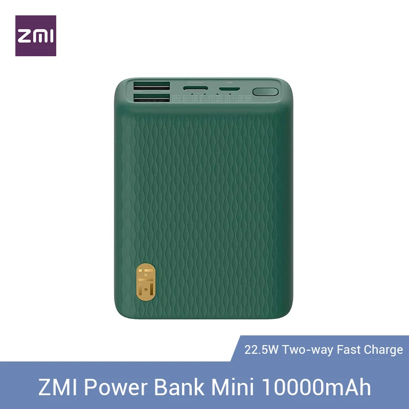 ZMI-10000mAh-MINI-Power-Bank-QB817-Two-way-Fast-Charging-22-5W-MAX ...