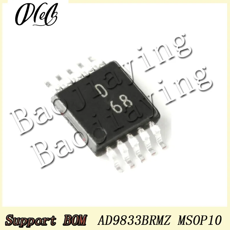 AD9833 AD9833BRMZ AD9833BRM MSOP10 IC Chip For Programmable waveform ...
