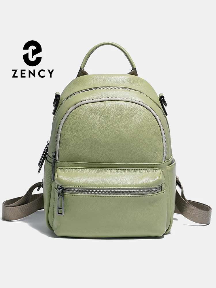 Zency-Genuine-Leather-Backpack-Winter-Fashion-Student-School-Bag-Female ...