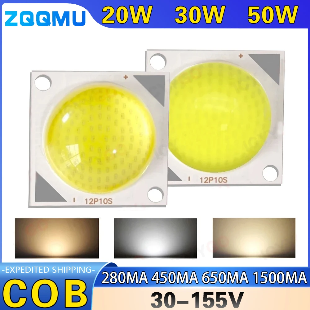 LED-Silicone-Lens-50W-30W-20W-COB-Chip-Protruding-Head-Integrated-Light ...