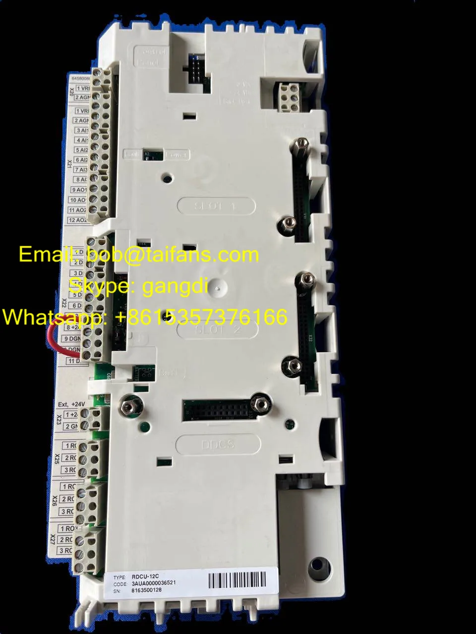 Placa principal de CPU de E/S, RDCU 12C Original para inversor ACS800 ...