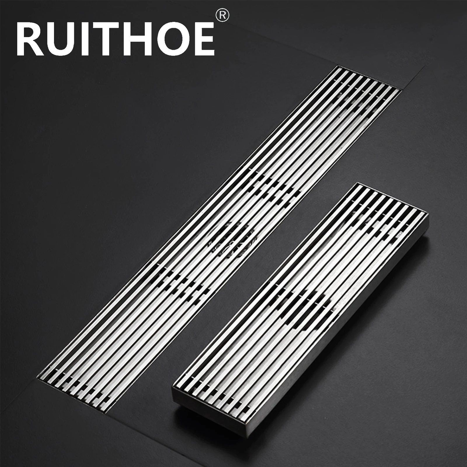 Foot-Floor-Drain-20-50cm-Anti-odor-Bath-Drains-Deodorization-Square-DIY ...