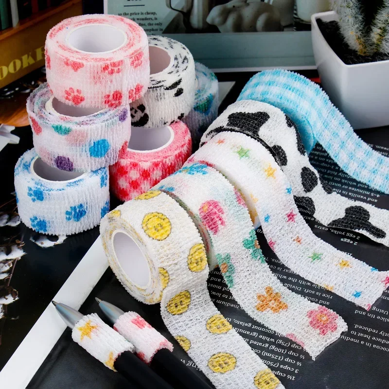 5 pcs Finger guard bandage writing Printed Medical self-adhesive ...