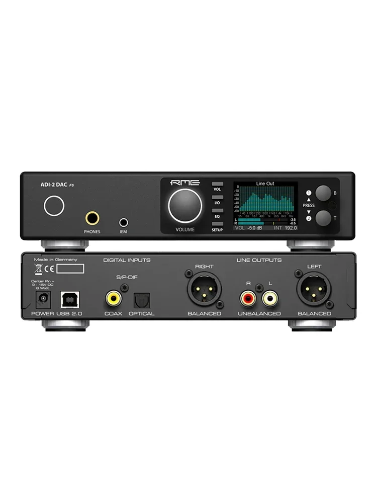 RME ADI-2 DAC fs Femtosecond Clock Professional Audio Headphones Ear ...