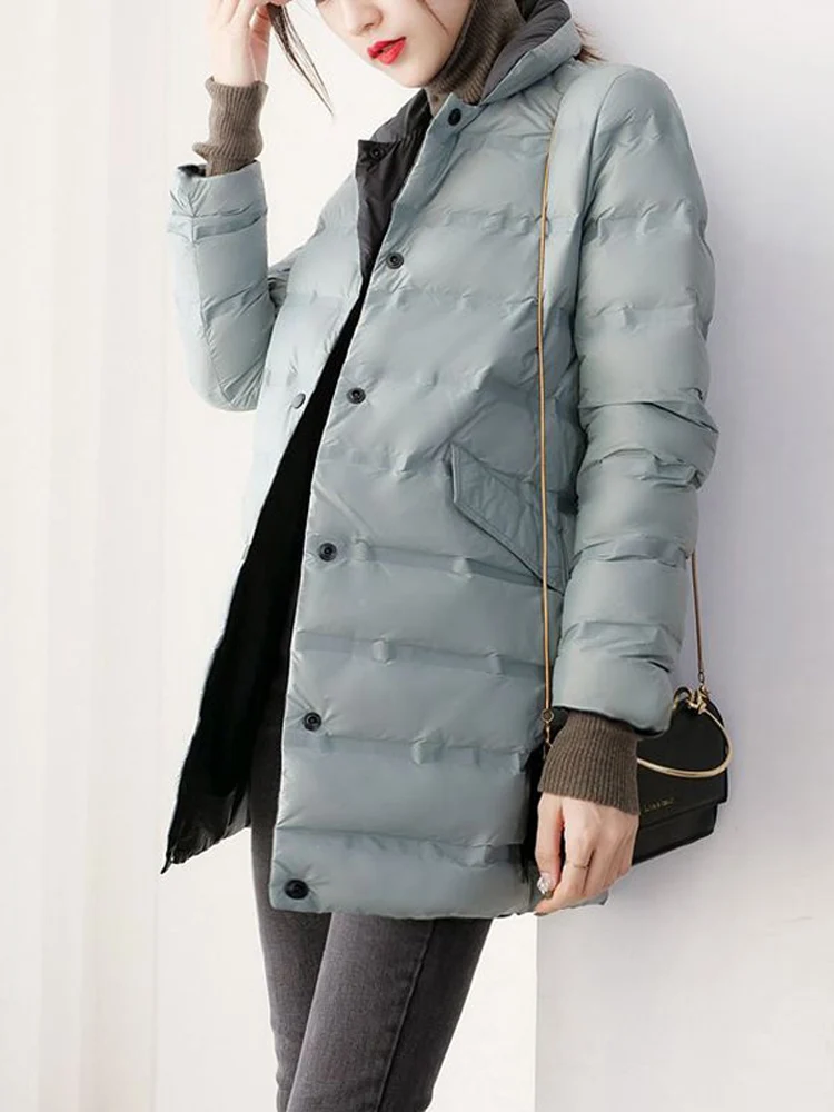Janveny-2023-New-Ultra-Light-Women-Double-Sided-Long-Down-Puffer-Jacket ...