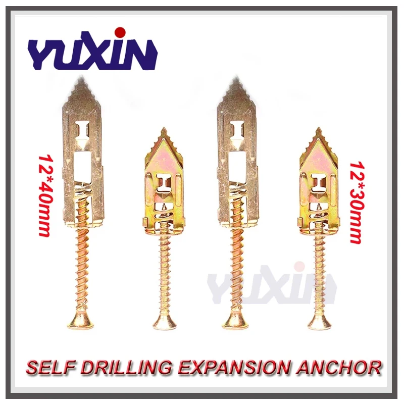 10-20Pcs-Self-Drilling-Anchors-Screws-Self-Tapping-Expansion-Screw ...