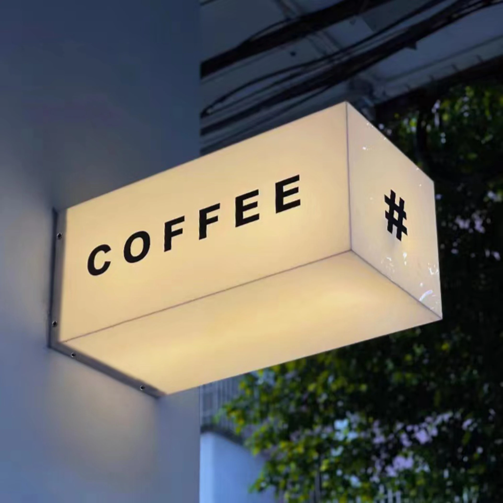 Rectangular-Street-LED-Light-Box-Shop-Signs-Commercial-Acrylic-Outdoor ...