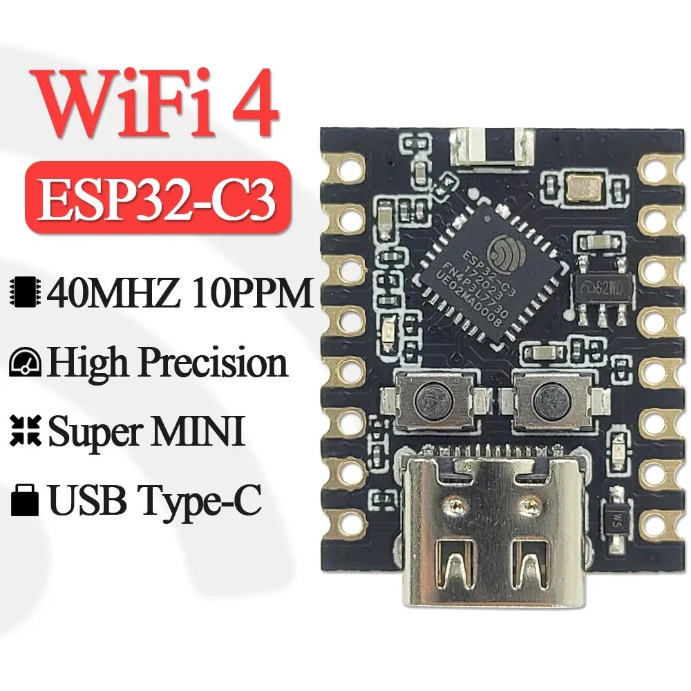 Esp32 C3 Development Board Modules Mini Wifi Bt Bluetooth Module Risc V 32 Bit Single Core