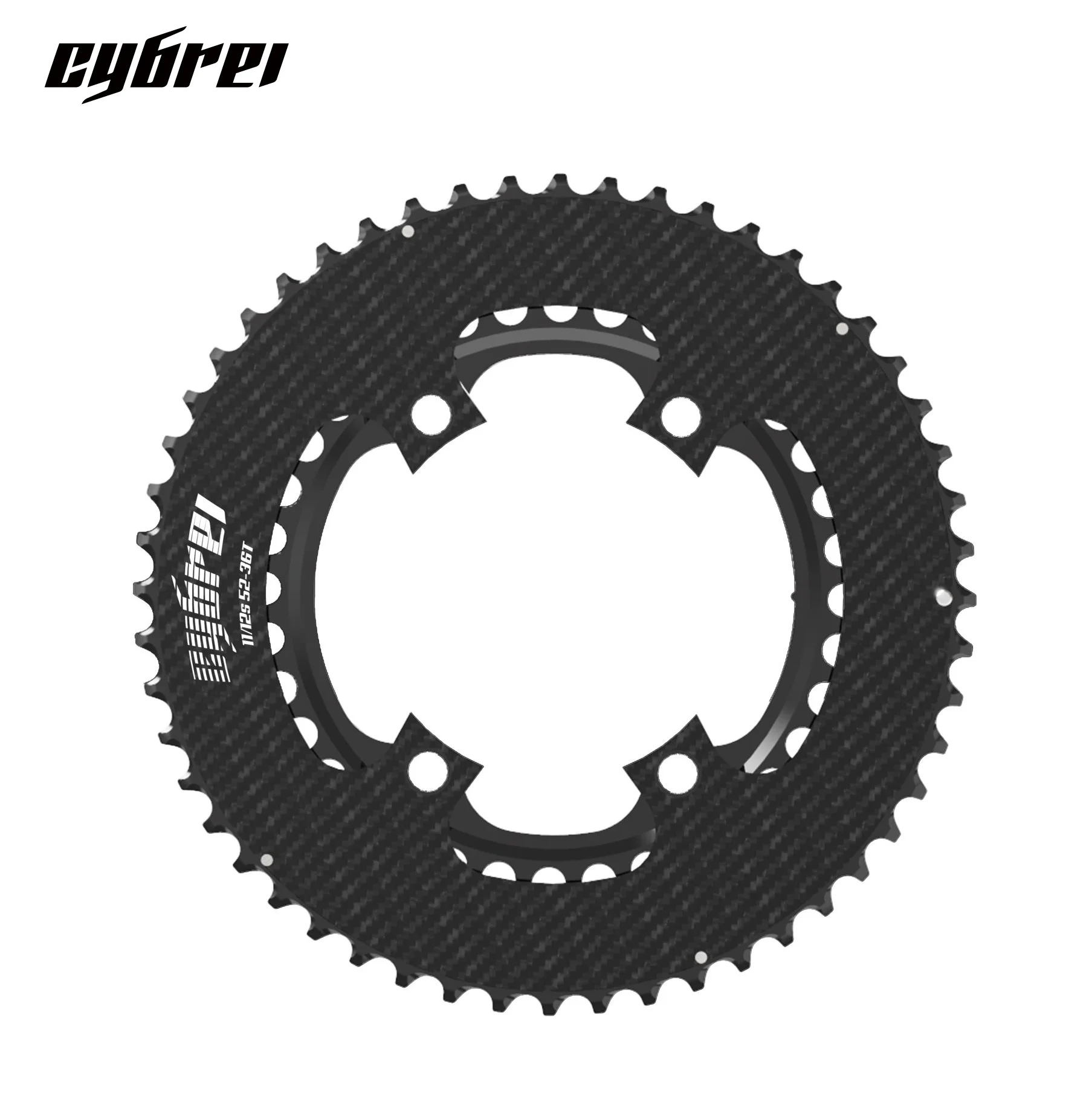 CYBREI-High-Modulus-Liga-de-Carbono-e-Alum-nio-Chainring-11-ou-12 ...