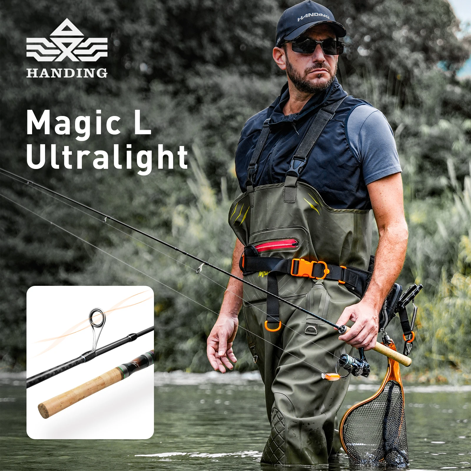 HANDING-78g-Magic-L-Micro-BFS-Fishing-Rod-Carbon-Fishing-Rod-Lure ...