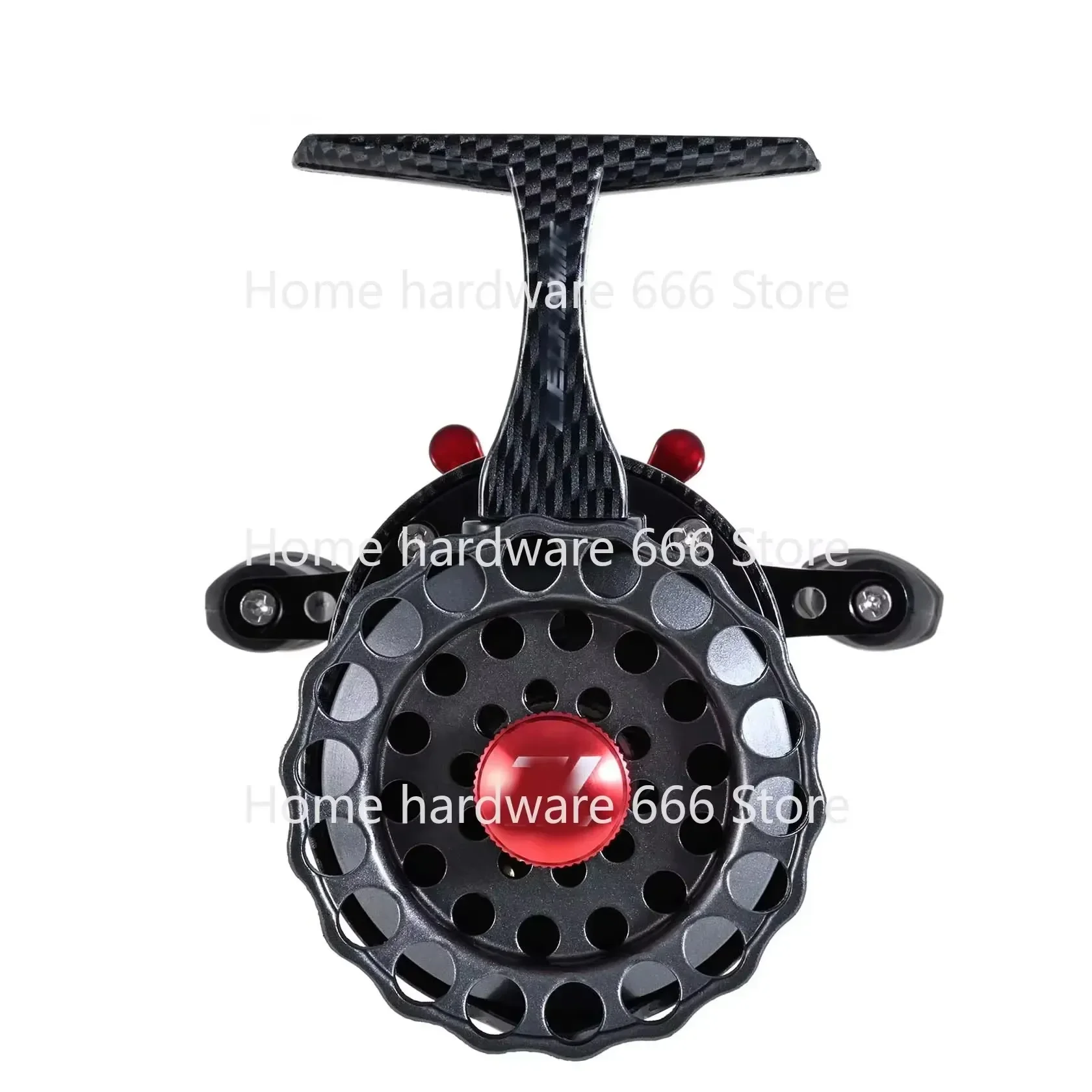 Carbon Textured Front Wheel for Ice Fishing, Ftc High Foot Raft ...