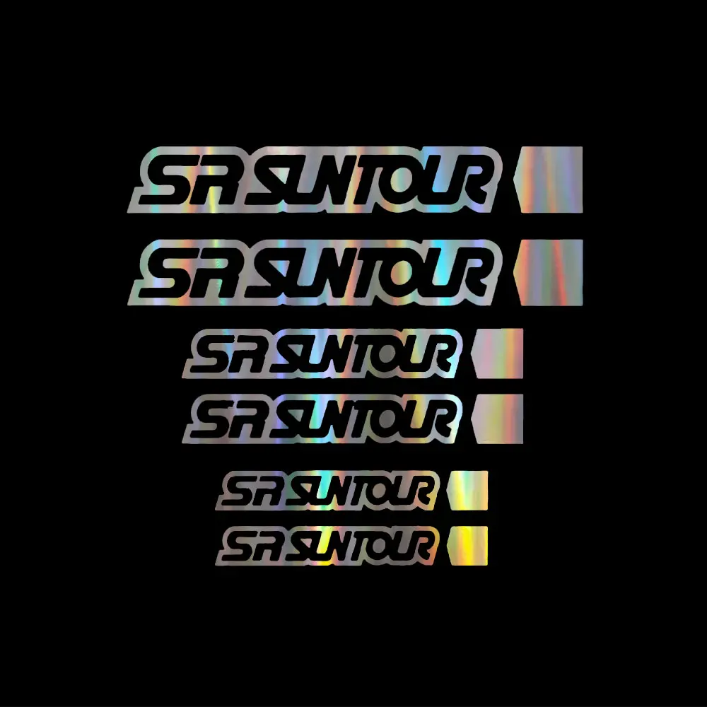 for SR Suntour Suspension Fork Stickers Replacement Decals mtb bike ...