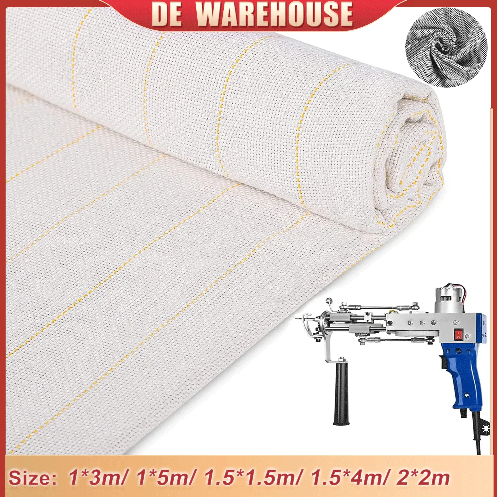 1-5x4-meter-Monk-Cloth-Tufting-Cloth-Marked-Lines-Woven-for-Making ...