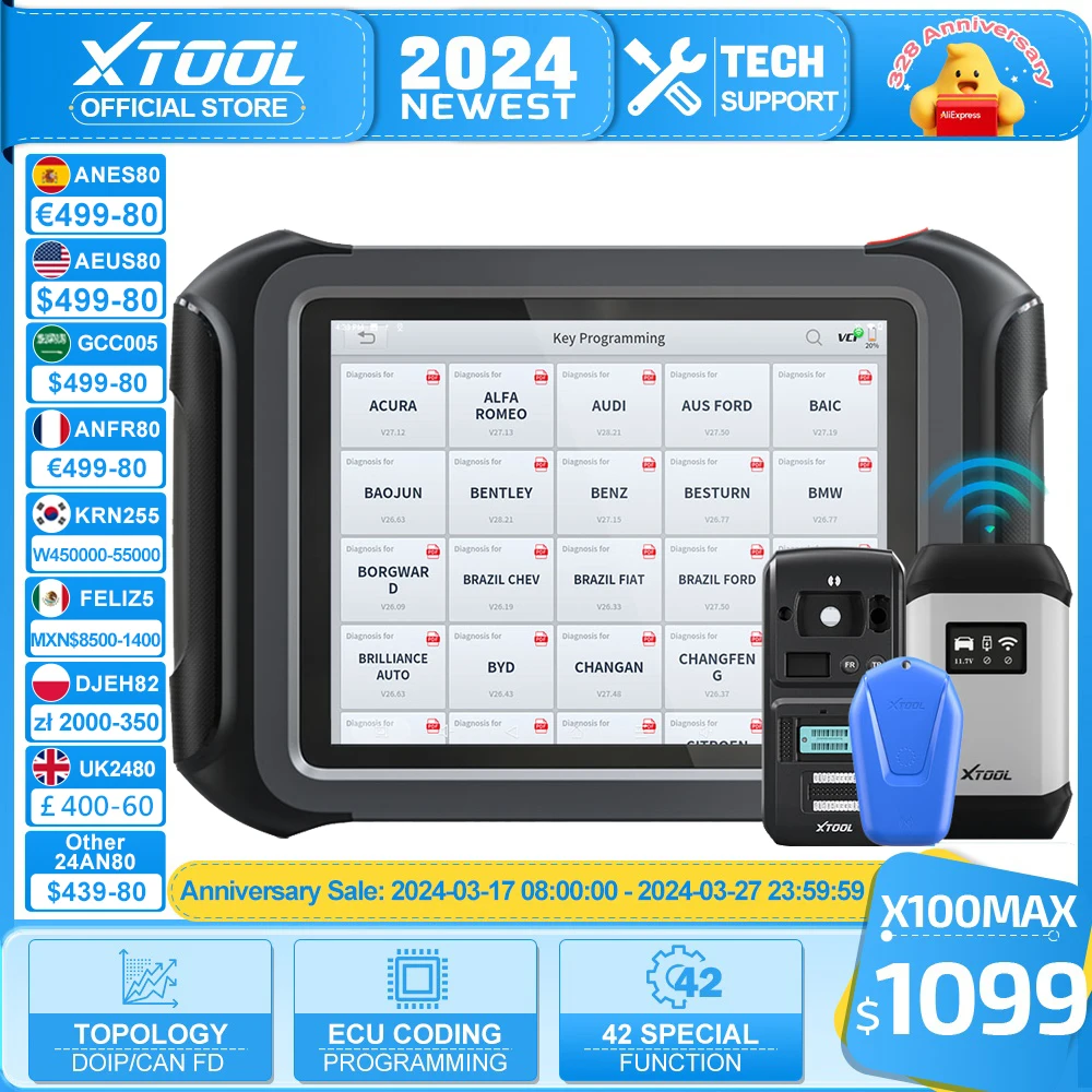 XTOOL-X100-MAX-Advanced-IMMO-Key-Programmer-All-System-Diagnostic-ECU ...