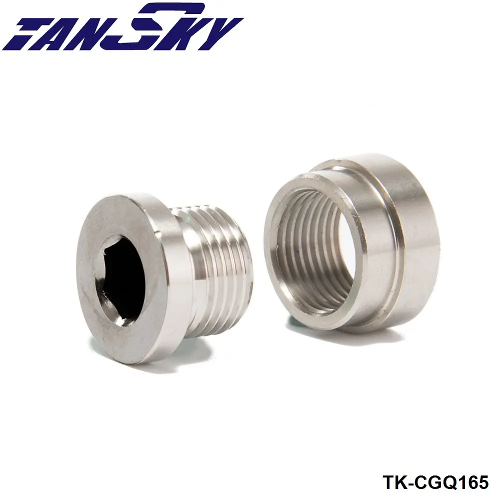 Universal O2 Oxygen Sensor Stepped Mounting Boss Nut Bung M18 X 1.5 ...