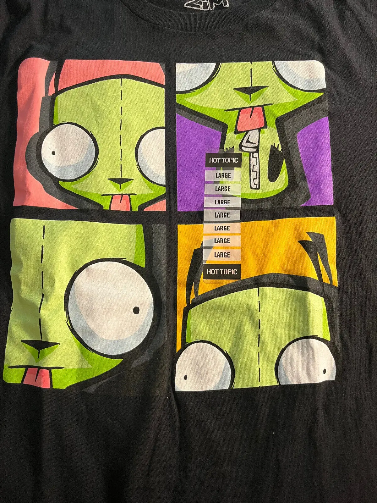Camiseta-Invader-ZIm-nueva-camiseta-w-tags-Mint-25-programa-de-Tv ...