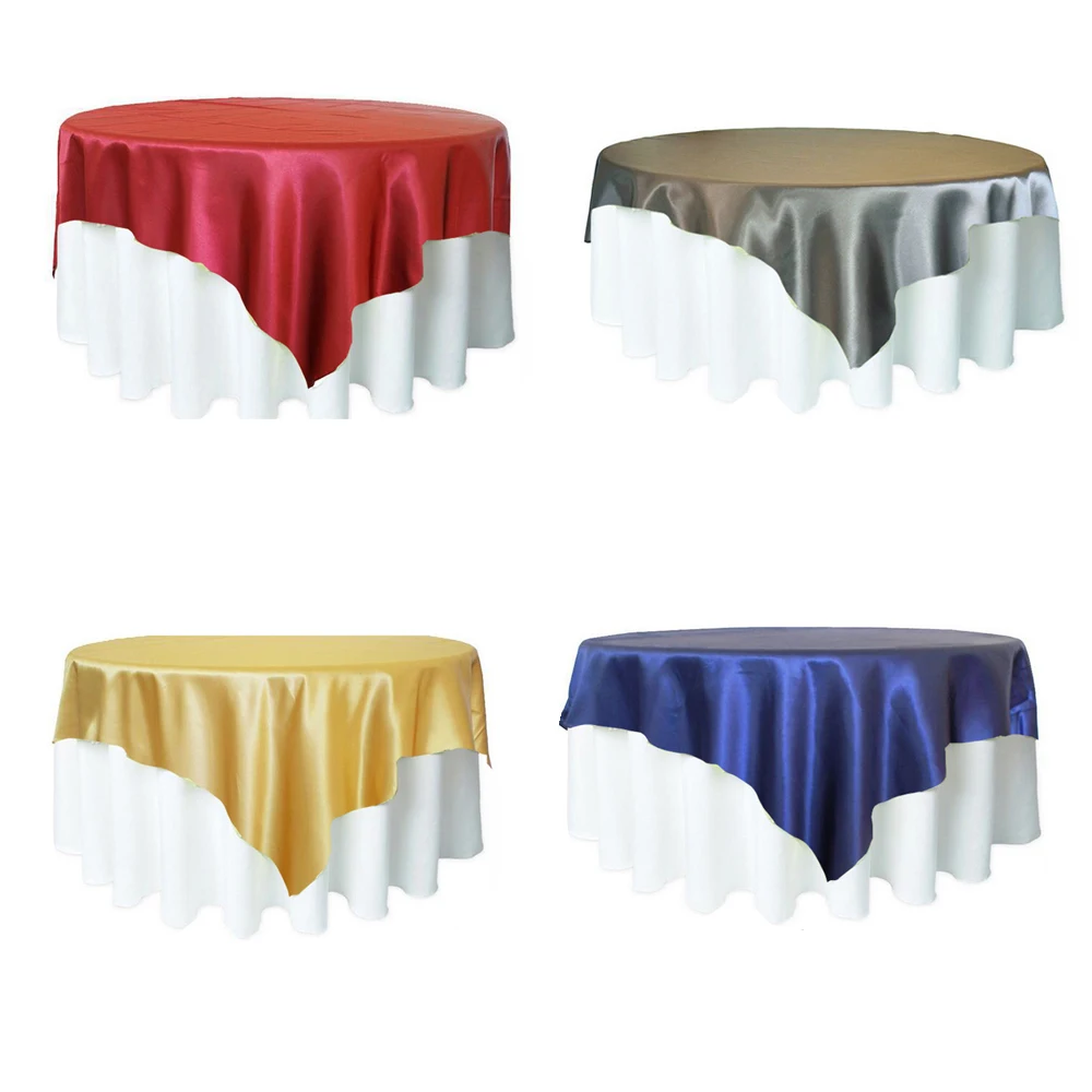 Satin-Table-Cloth-Birthday-Wedding-Party-Tablecloth-Outdoor-Event-Hotel ...