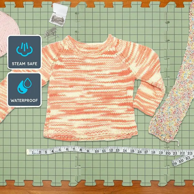 Foam-Blocking-Mats-Knitting-Extension-Kit-Thick-Precise-Blocking-Boards ...