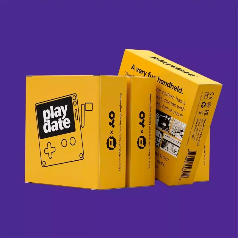 Panic Playdate Handheld Console Black And White Retro Game Console ...
