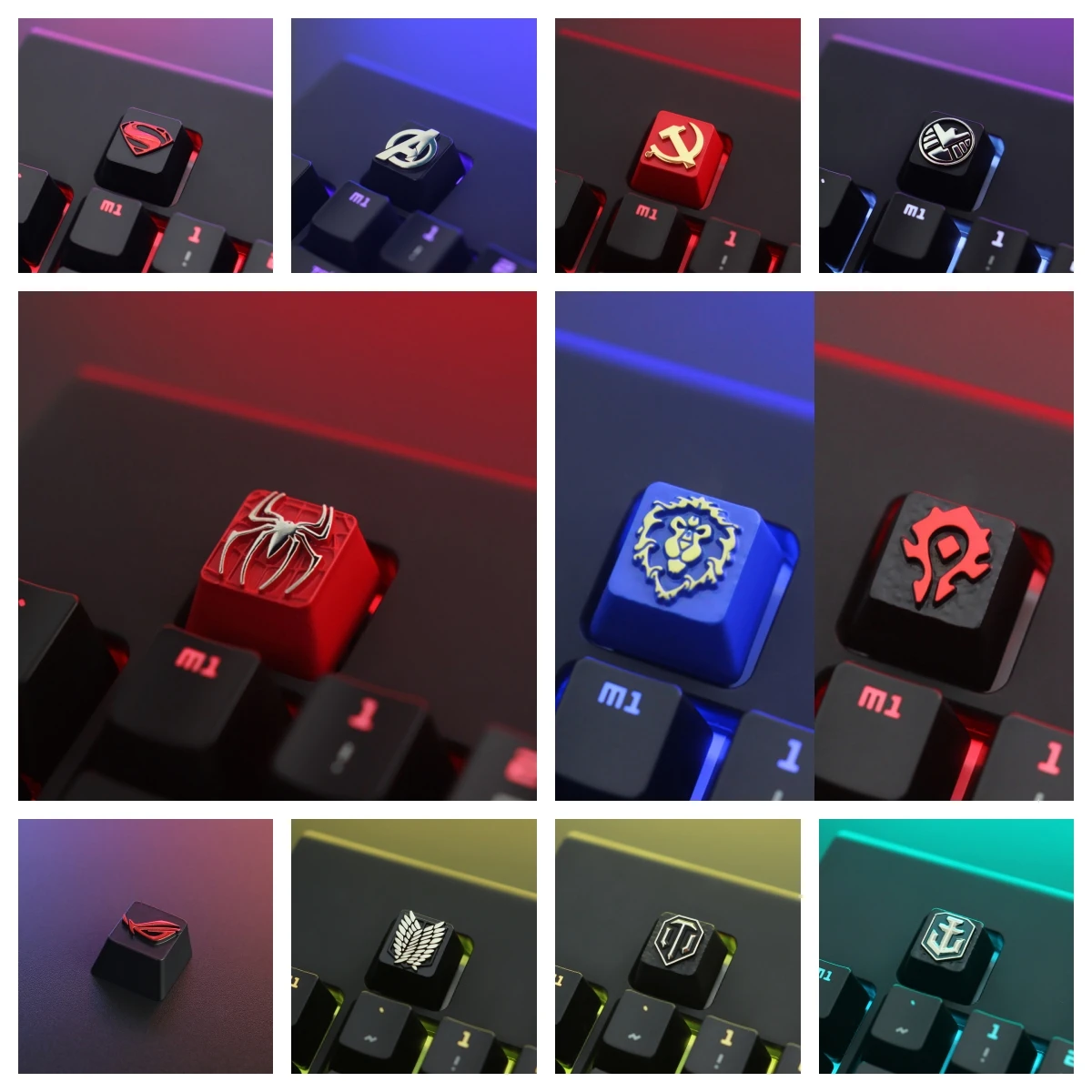 Dropshipping-Artisan-Metal-Keycaps-Custom-ESC-Keycap-for-Mechanical ...