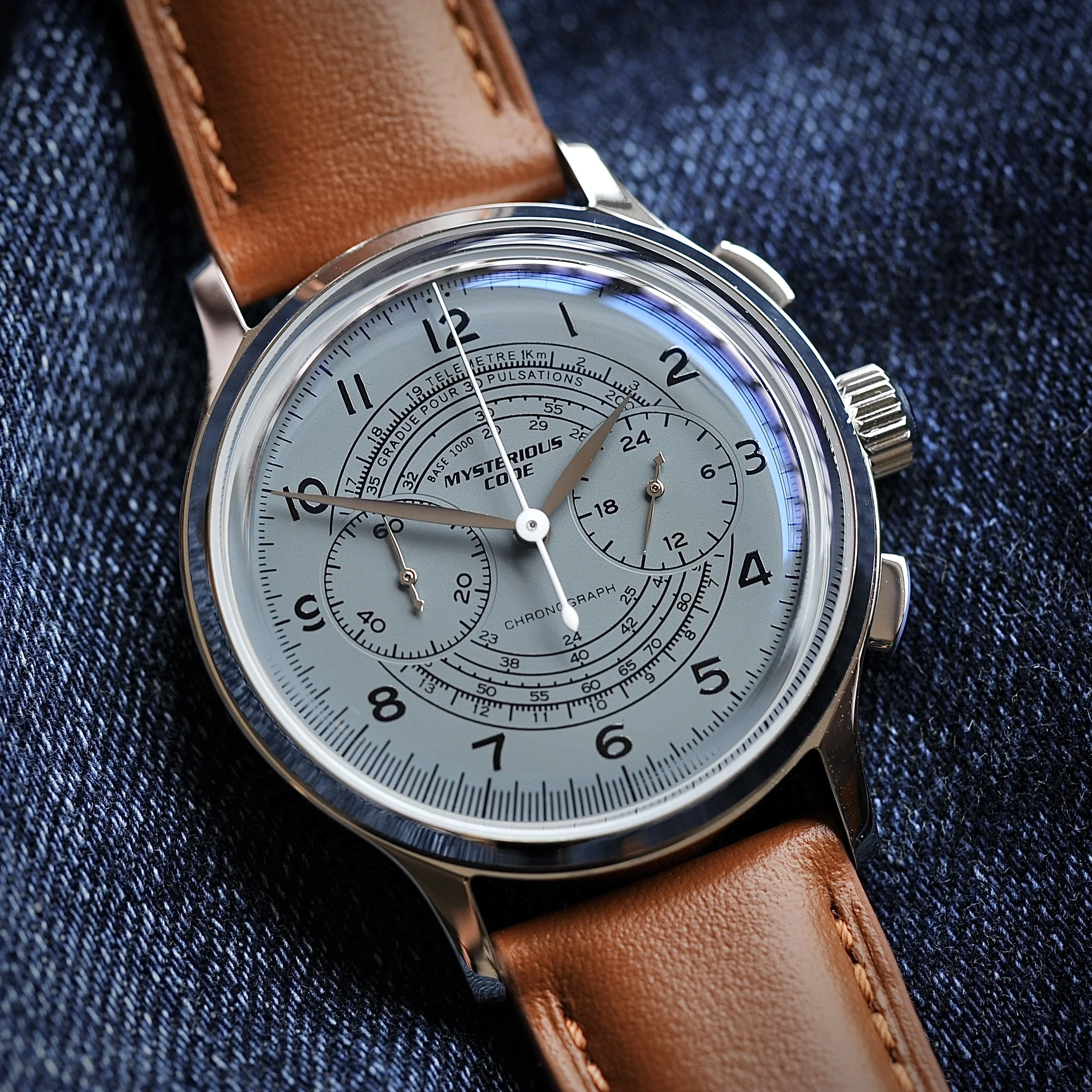 MYSTERIOUSCODE-Reloj-de-acero-inoxidable-316L-para-hombre-cron-grafo ...