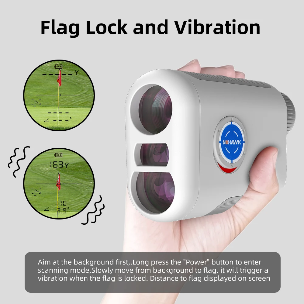Nohawk Golf Range Finder with Slope Switch – Outdoor Gear & Equipment ...