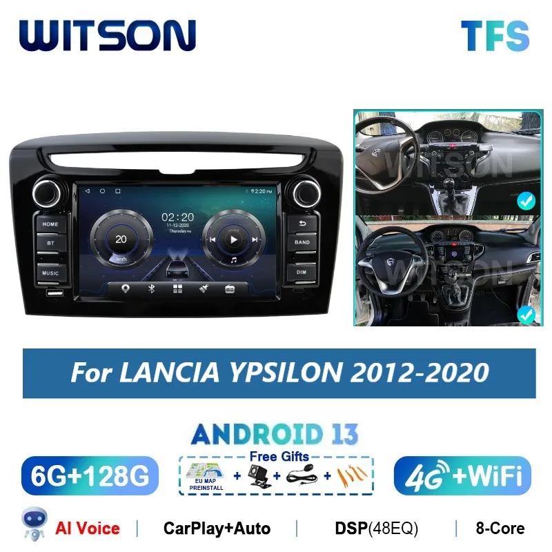 WITSON-Android-13-Auto-Stereo-for-LANCIA-YPSILON-2012-2020-Carplay-Navi ...