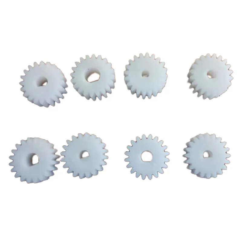 D Shape Profiled Hole 20t 1m Spur Gear 20 Dentes Od=22mm Pom Plastic ...