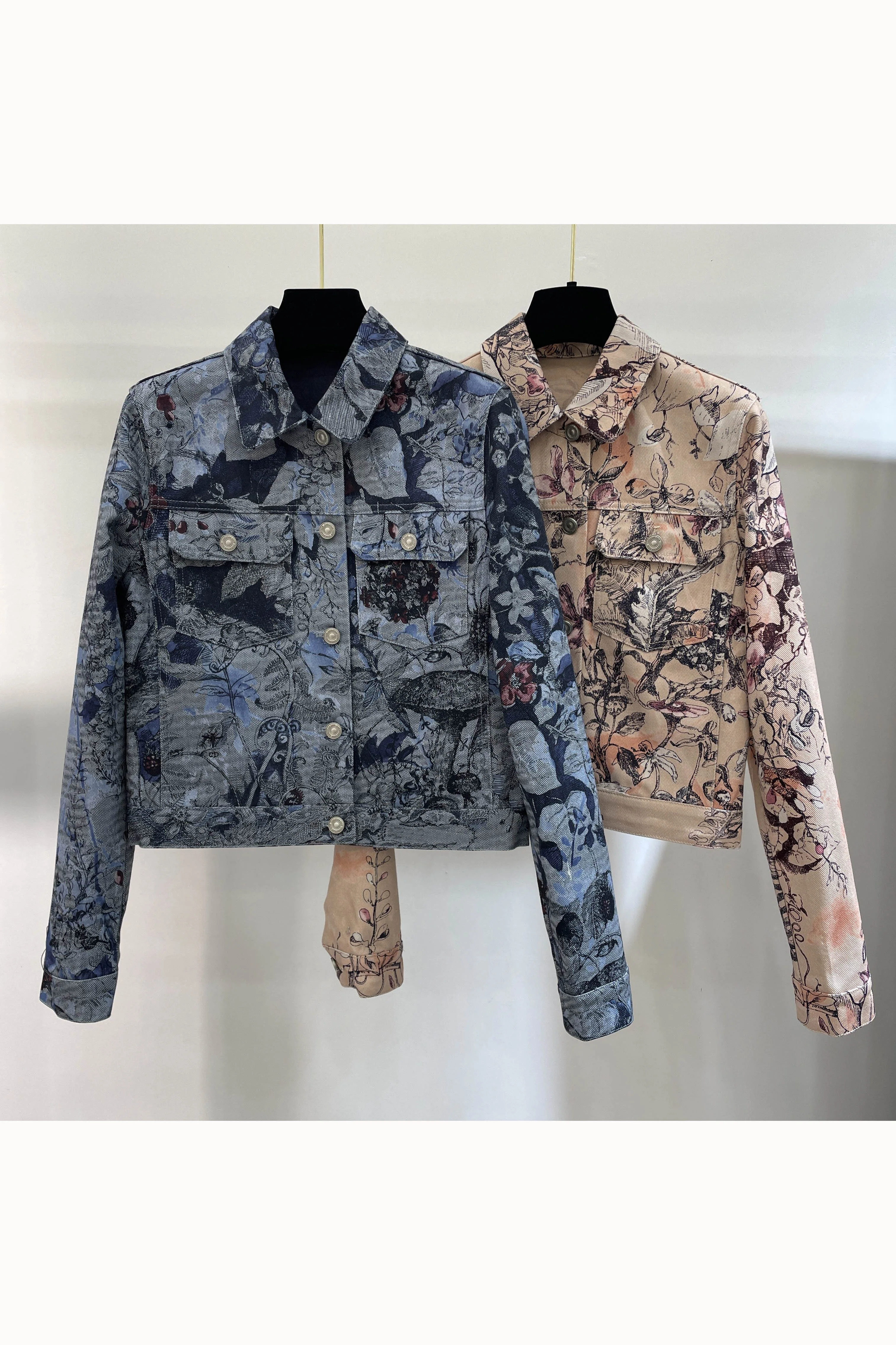 A2095 Fashion women's Coats & Jackets 2023 Runway Luxury famous Brand ...